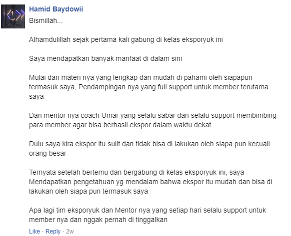 Komunitas Ekspor Yuk | Bimbingan Ekspor Online & Offline